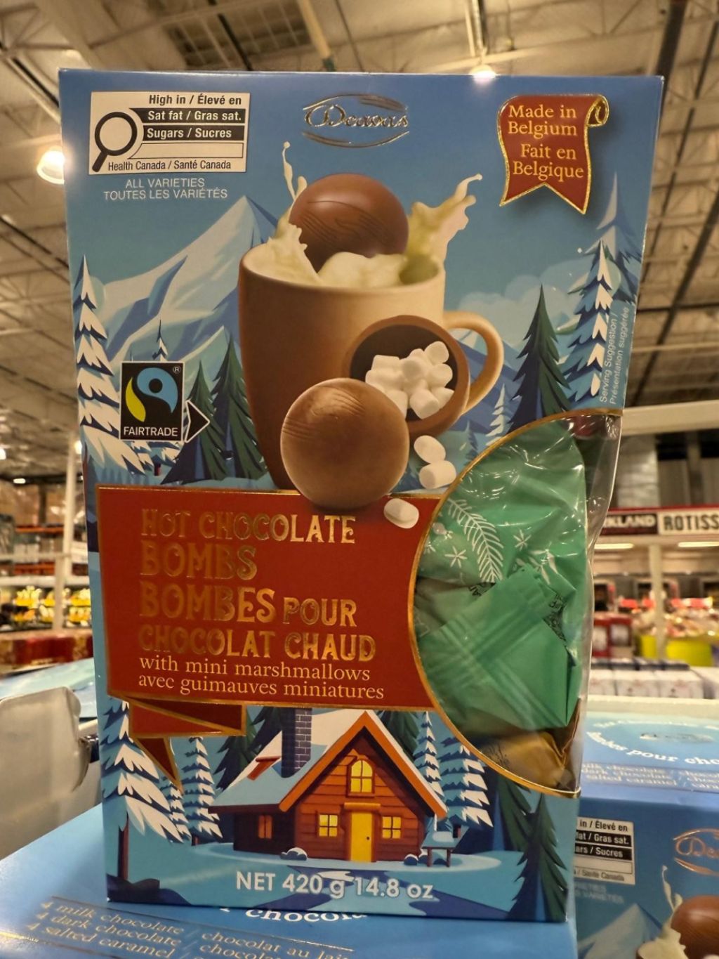 AC25🇨🇦Deavas 綿花糖朱古力炸彈熱飲 420g (12獨立包裝) - prettymishopping