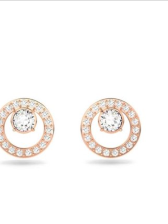Swarovski PE Stud Small Crystal/Rose Gold 5199827 - 陳記美加代購
