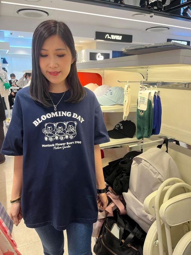  Code 803 SPAO Blooming Day Tee MOS SHOP