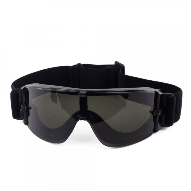 UFC X800 type tactical Goggle Black and Clean len - Gun Mall Hong Kong