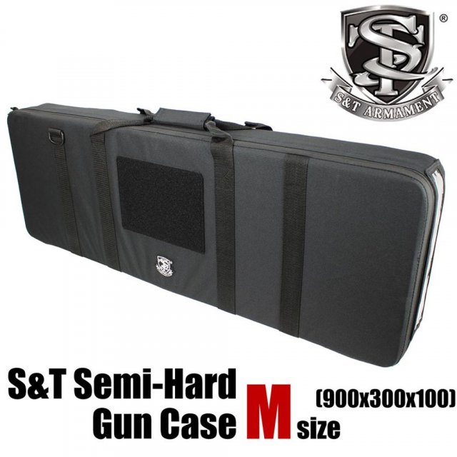 S&T semi hard gun case M size V2 BK(900x300x100) - Gun Mall Hong Kong