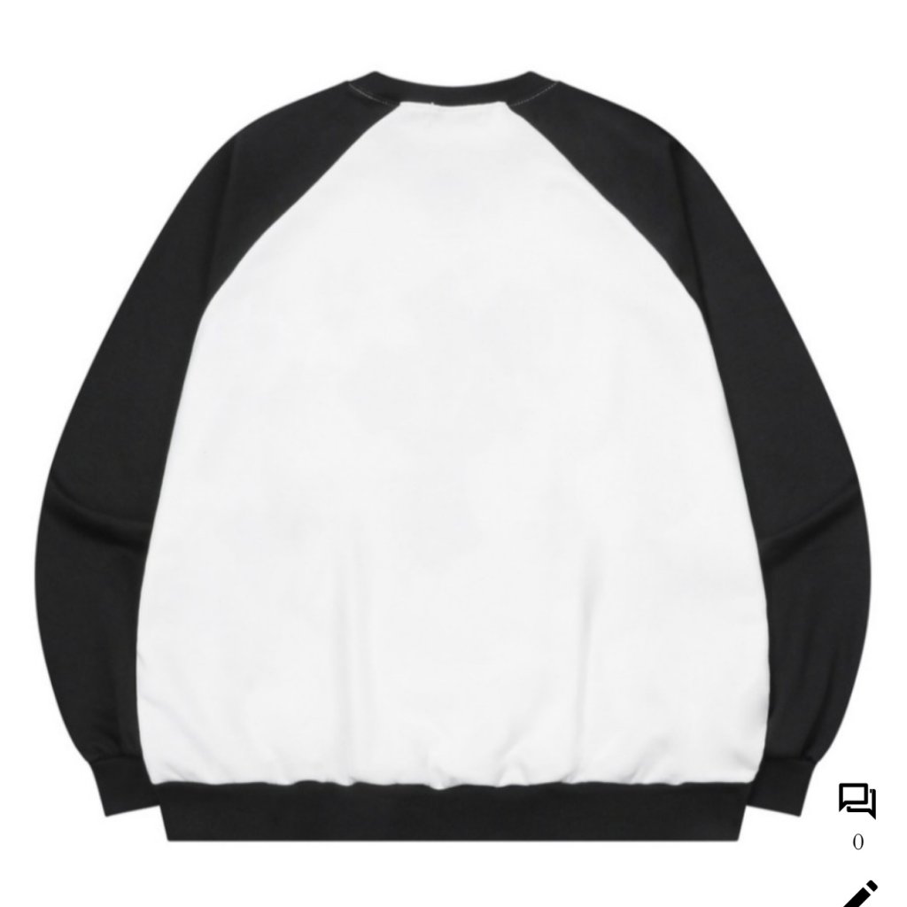 韓國MUCEN十字心心衛衣（리스트 HATRIC CRACK HEART CROSS RAGLAN MTM） - JLNY shop